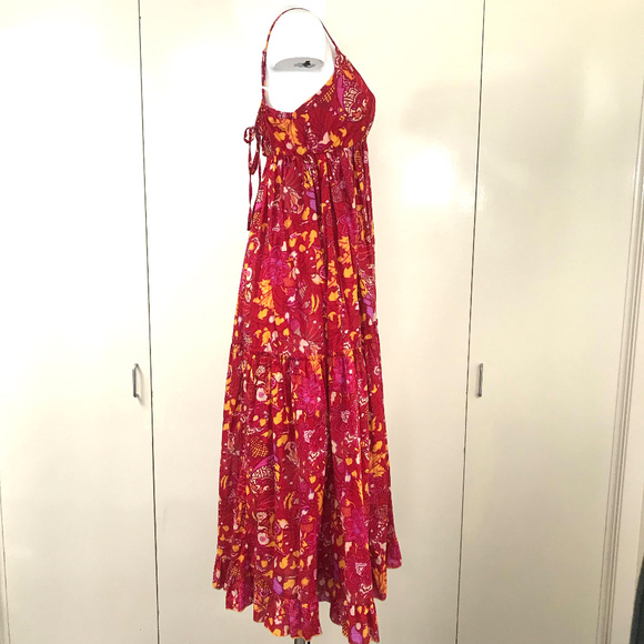 Tramp | Dresses | Tramp Sleeveless Triered Floral Maxi Dress | Poshmark